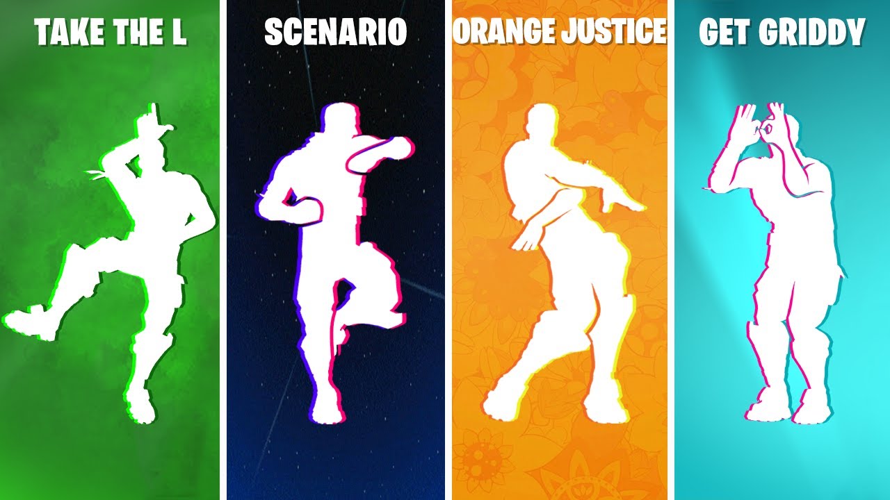 TOP 50 MOST POPULAR DANCES & EMOTES IN FORTNITE - YouTube
