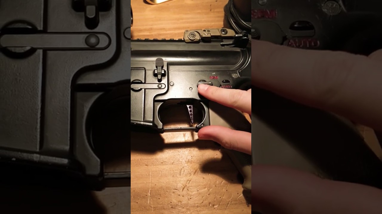 Airsoft speed trigger - YouTube