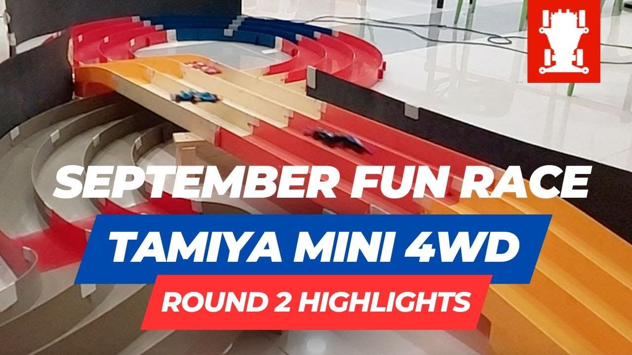 September Fun Race Tamiya mini 4wd Round 2 Highlights - YouTube