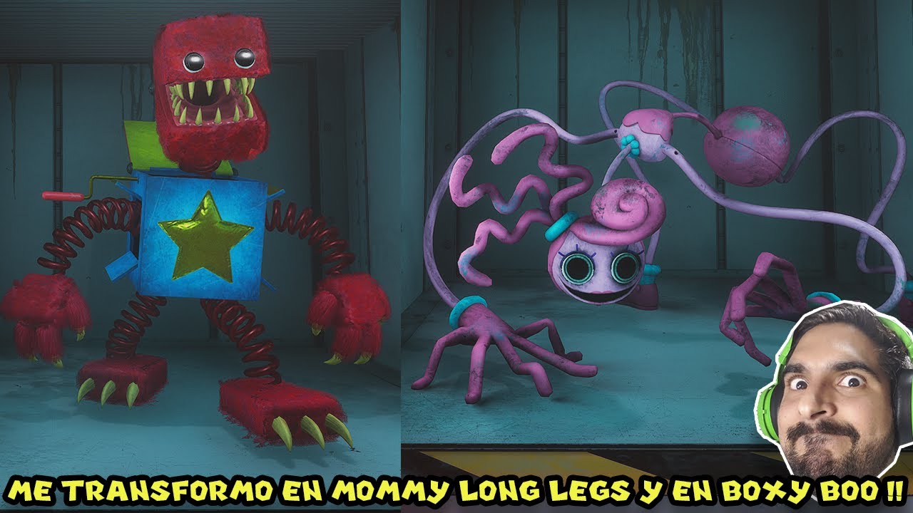 ME TRANSFORMO EN MOMMY LONG LEGS Y BOXY BOO !! - Project Playtime con ...