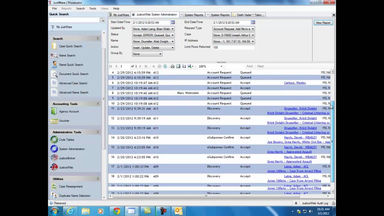 JusticeWeb Public Access - Introduction to E-Discovery - YouTube
