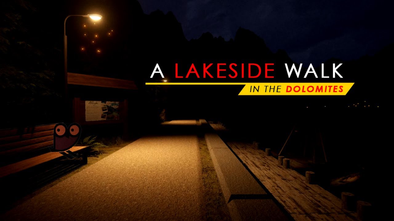 Eerie Silence in the Dolomites | A Lakeside Walk Horror Game - YouTube