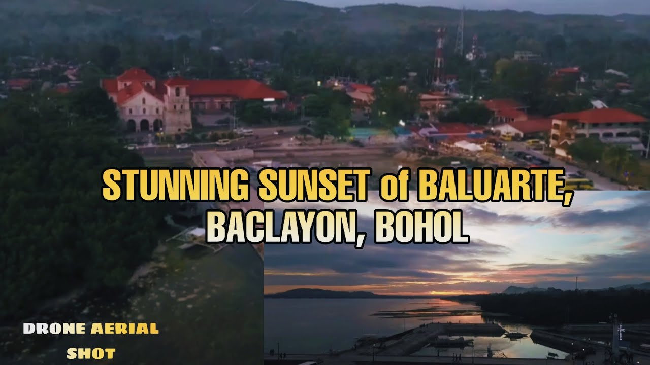 SUNSET at is Finest here at BALUARTE, BACLAYON, BOHOL - YouTube