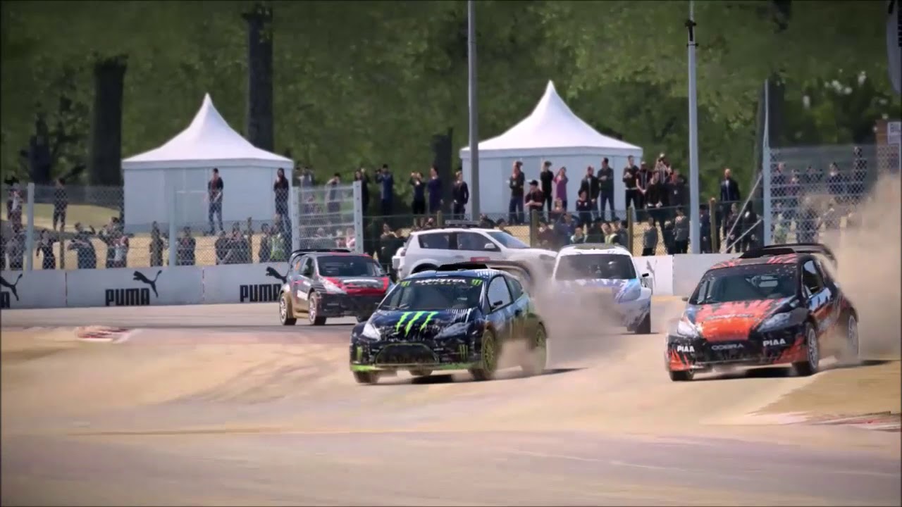 [Dirt 4 Rally Cross] Ford Fiesta RX2 en Lohéac (Francia) - YouTube