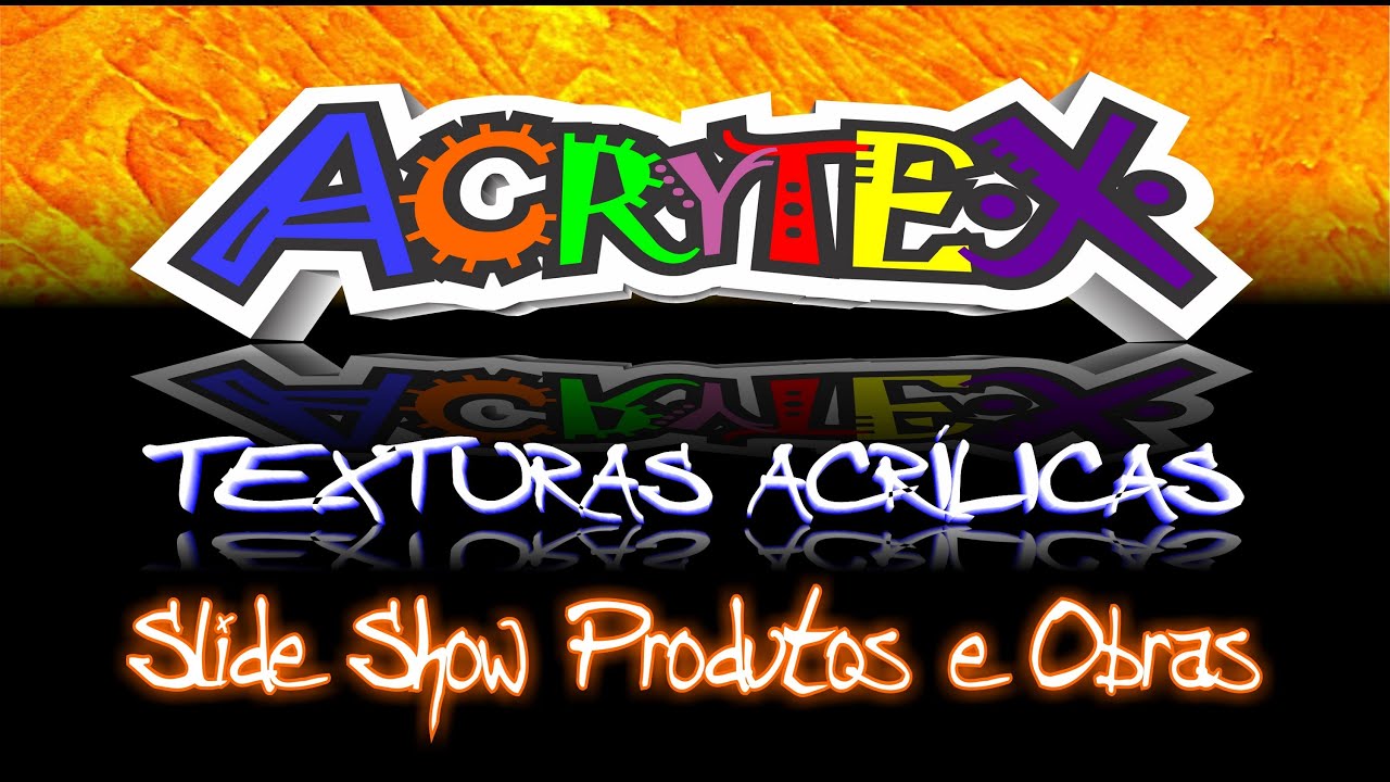 ACRYTEX slide Show texturas e obras Como aplicar grafiato introdução de ...