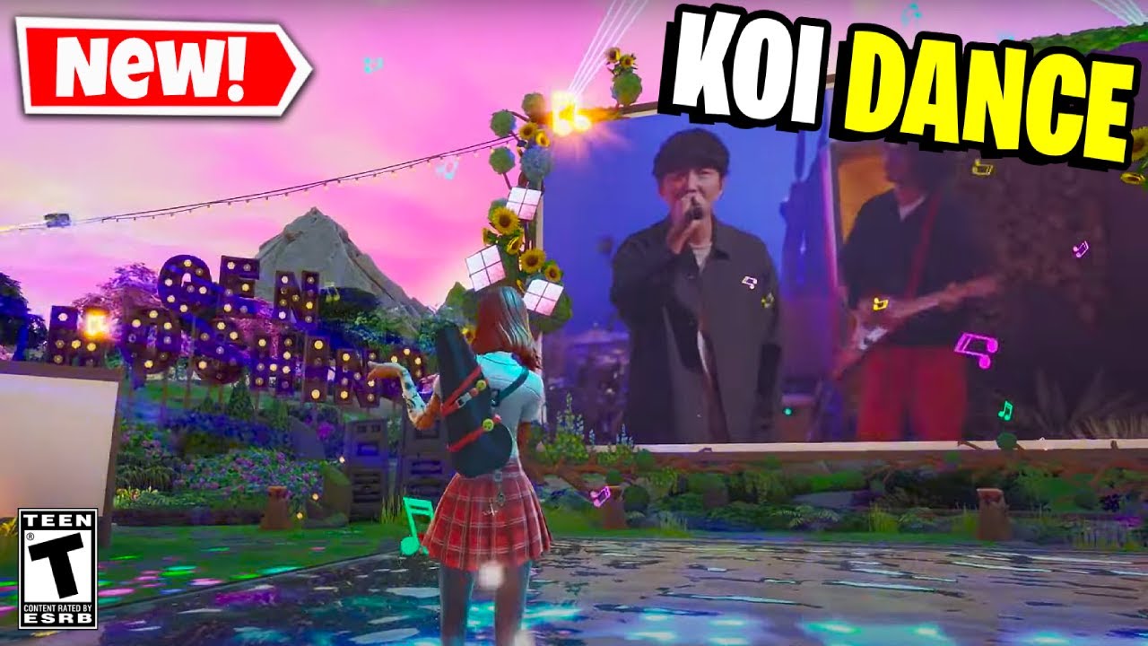 How To Get The Koi Dance Emote In Fortnite!!!! - YouTube