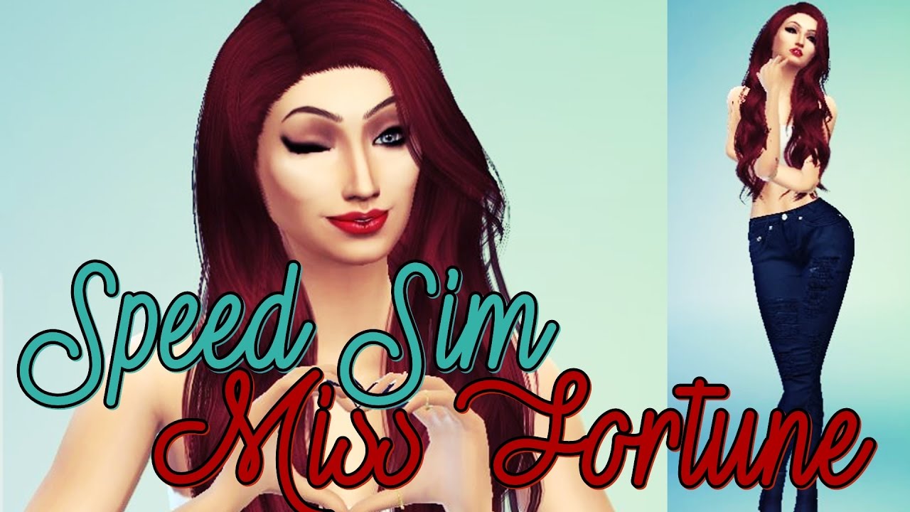 Miss Fortune en los Sims 4 - SpeedSims LoL - YouTube