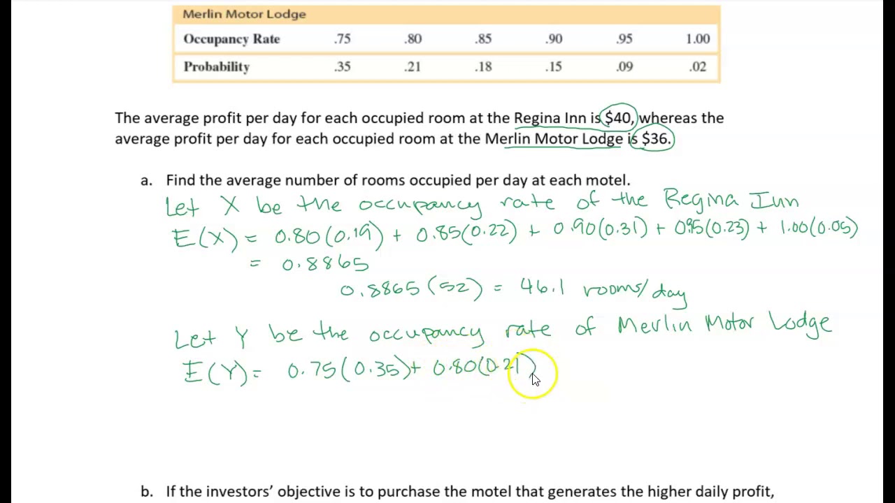 8.2 Expected Value: Example 5 - YouTube
