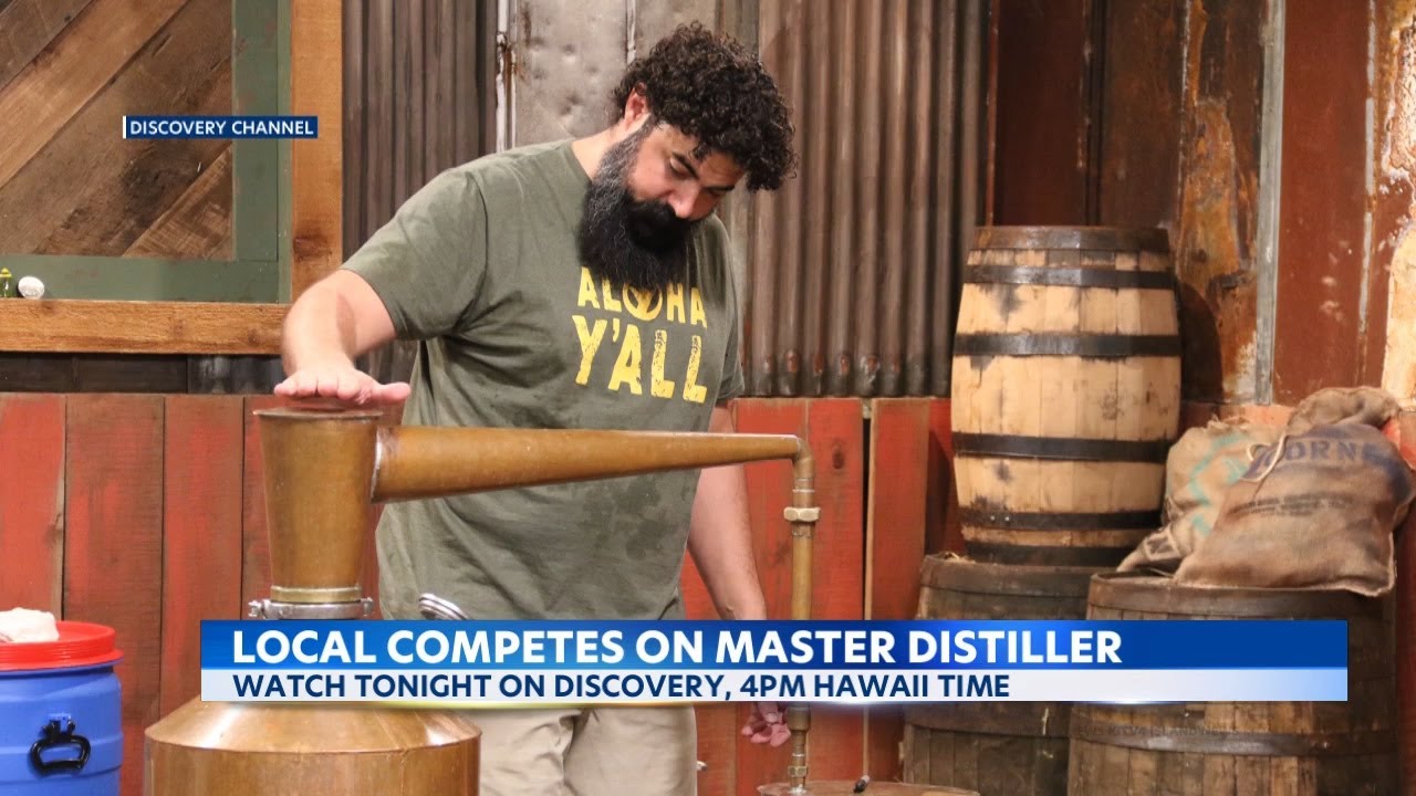 Hawaii distiller competes on Discovery's 'Master Distiller' - YouTube