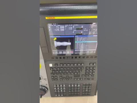 Fanuc CNC lathe Simulation - YouTube