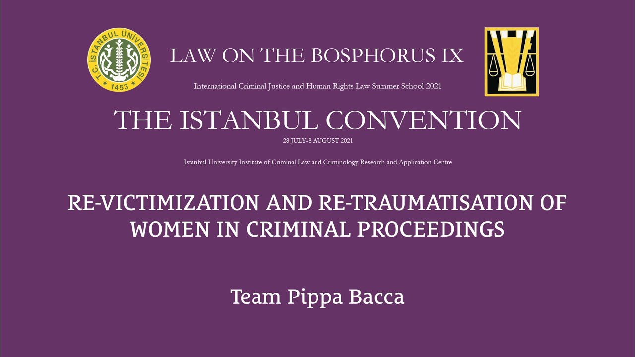 Re-victimization and re-traumatisation of women in criminal proceedings ...