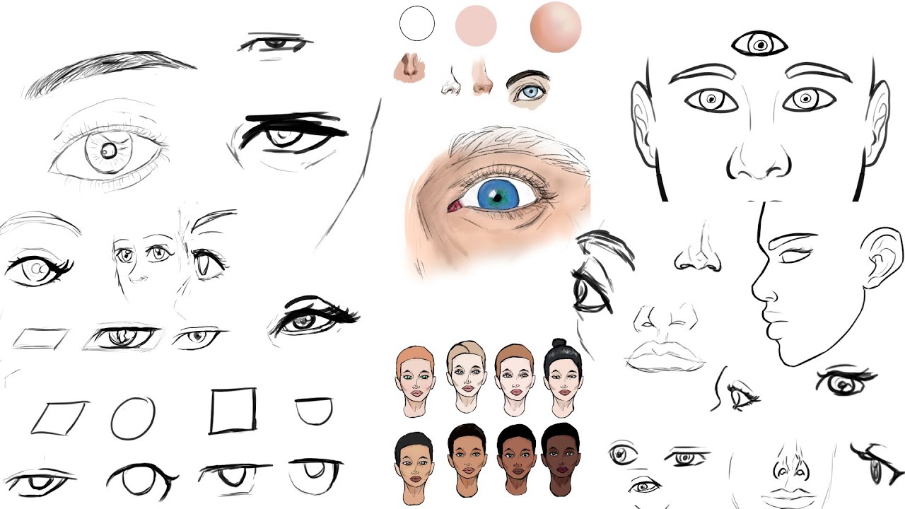 LEARNING HOW TO DRAW - YouTube