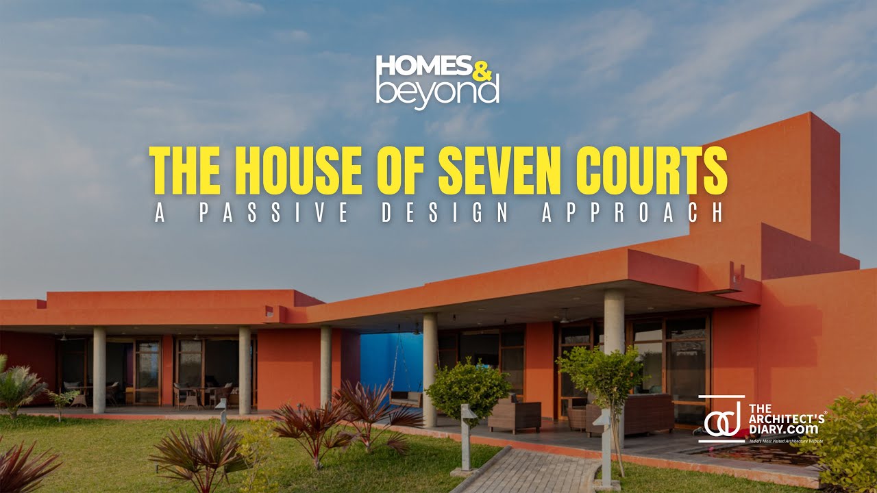 The House of Seven Courts: A Passive Design Approach | House Tour - YouTube