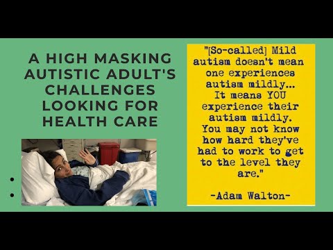 My Hunt for Mental Health Care & an Example of High Masking - YouTube