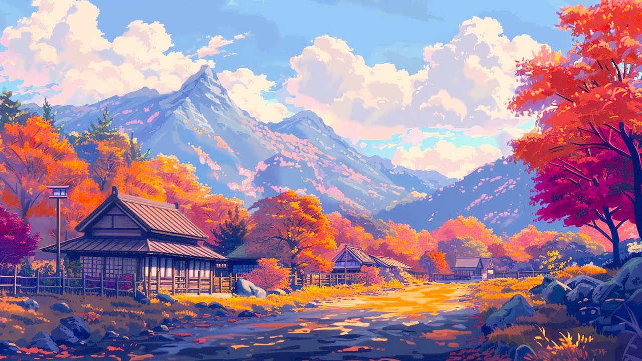 Falling Autumn Leave 🍂 Lofi Morning | Autumn Lofi Songs To Make You ...