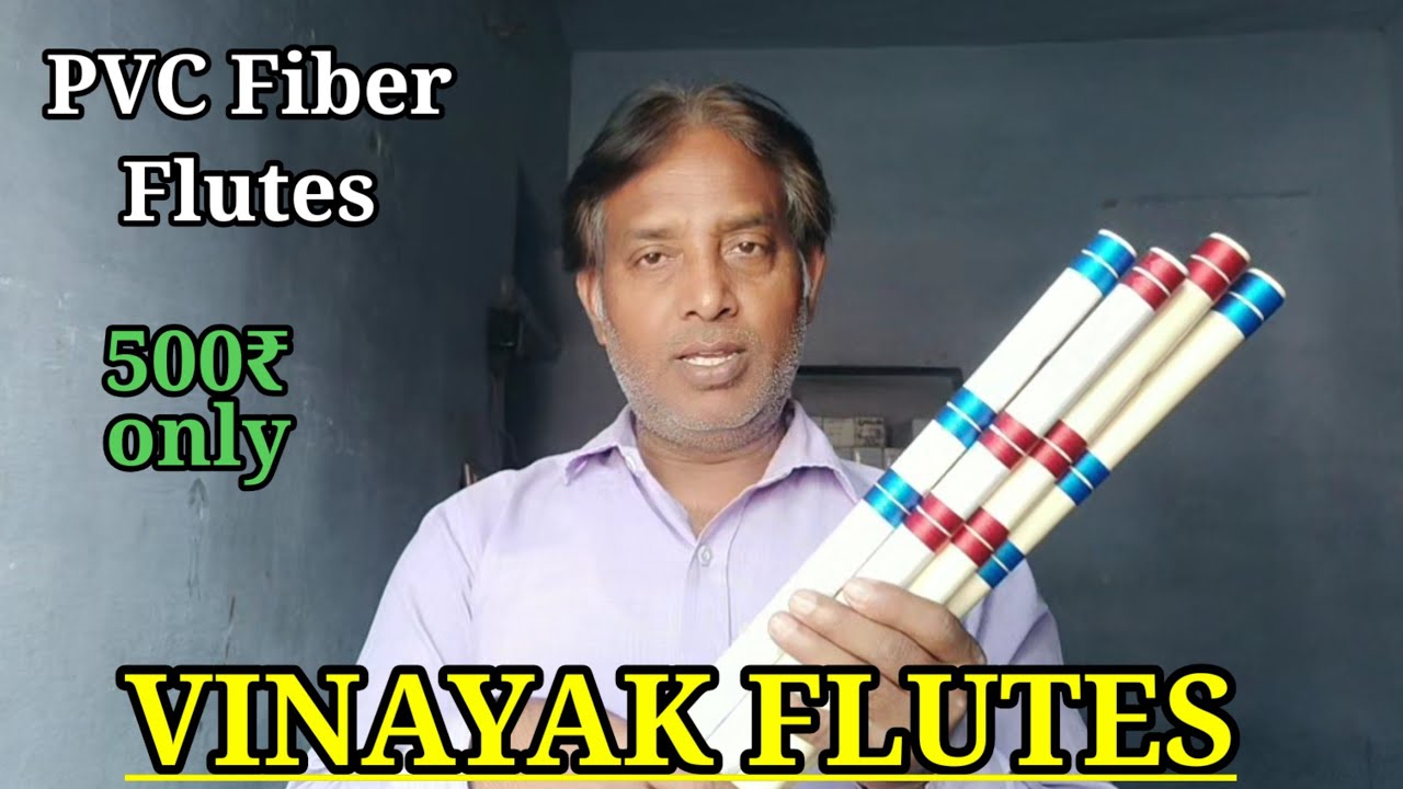 PVC Fiber Flutes|Best Quality|Low price|Vinayak Flutes|7791093057 - YouTube