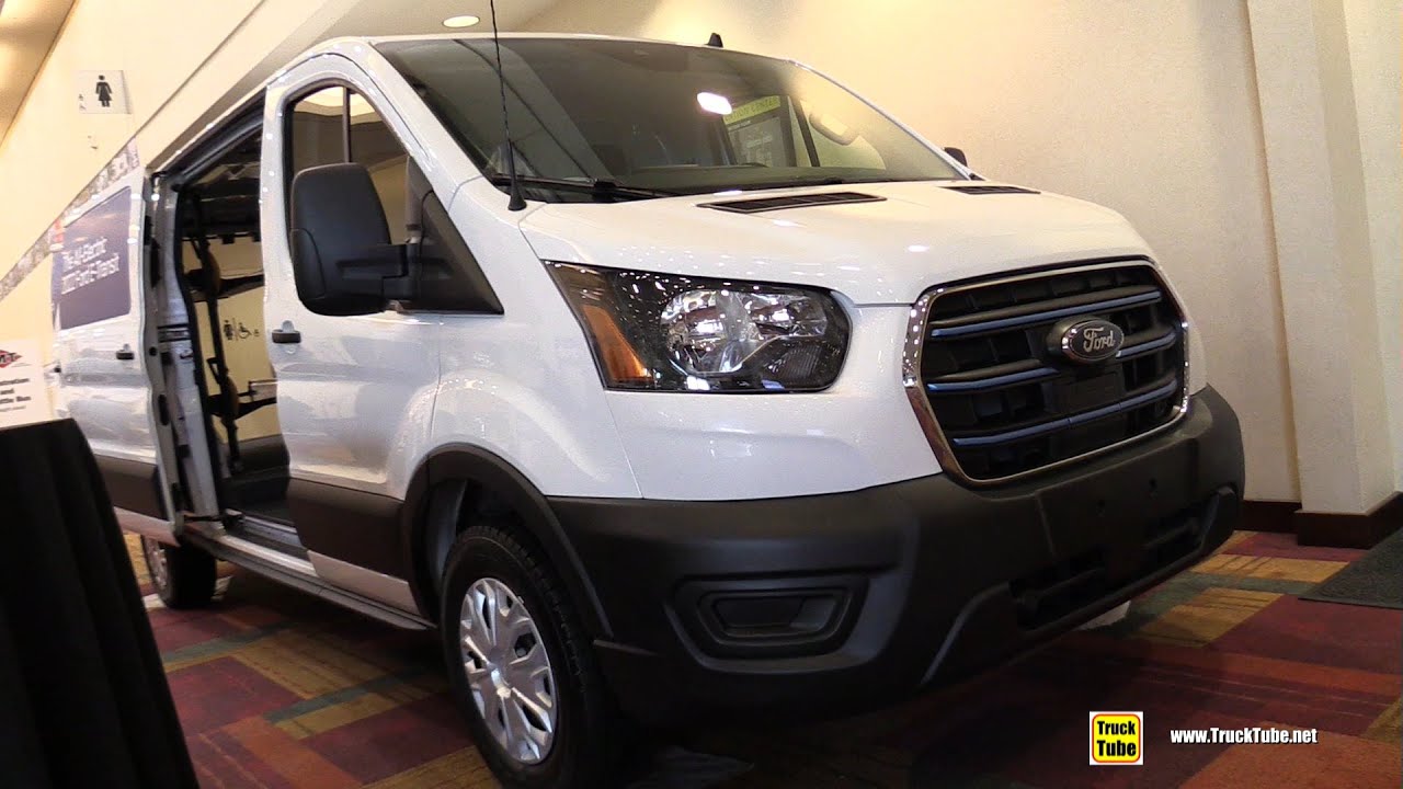 2022 Ford e-Transit Electric Cargo Van - Interior Exterior Tour - YouTube