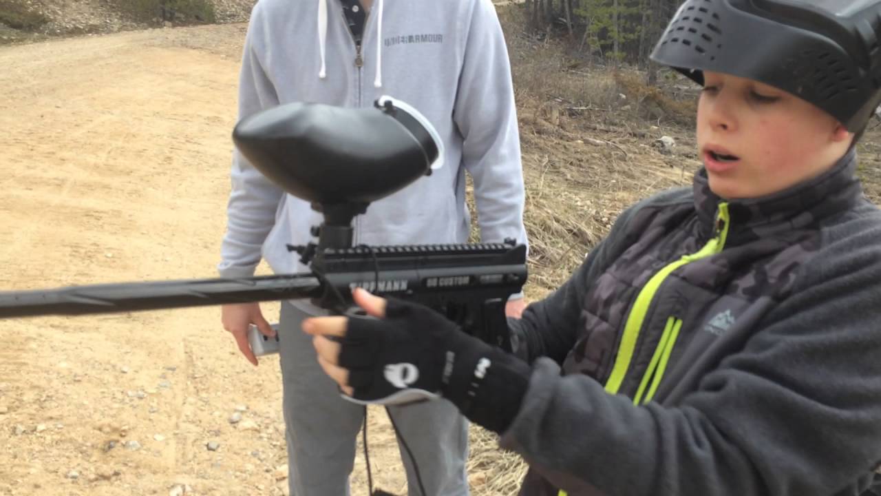 shorter paintball science fair project - YouTube