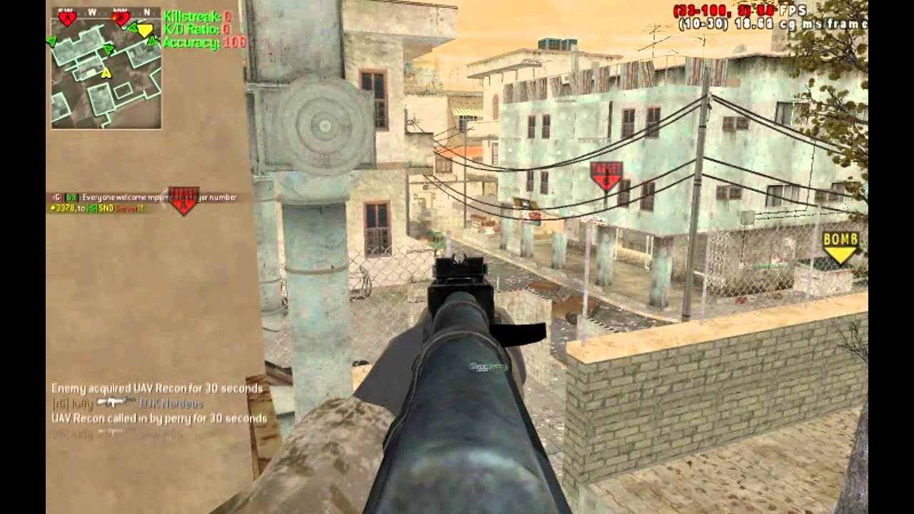 COD4 Gameplay with commentary by Vecky (Funny fail) | RTS Clan . - YouTube