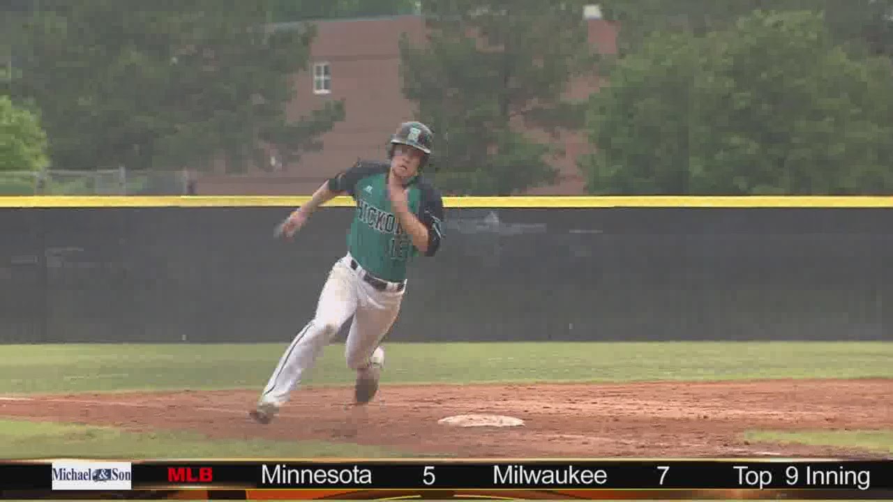 Hickory Baseball Tops Menchville 7-4, Earns Bid to State Playoffs - YouTube