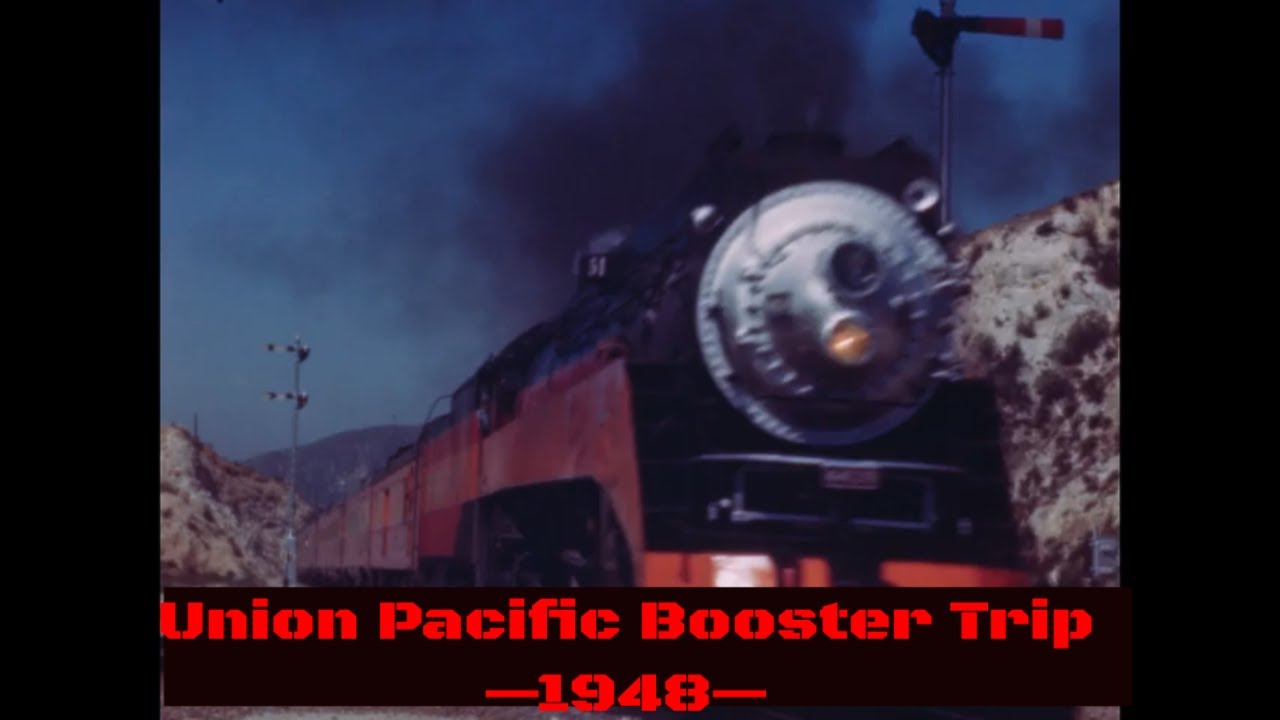 1948 SOUTHERN PACIFIC RAILROAD BOOSTERS TRIPS STEAM LOCOMOTIVES ...