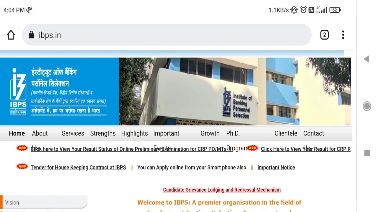 IBPS Calander 2022-23 Date - YouTube