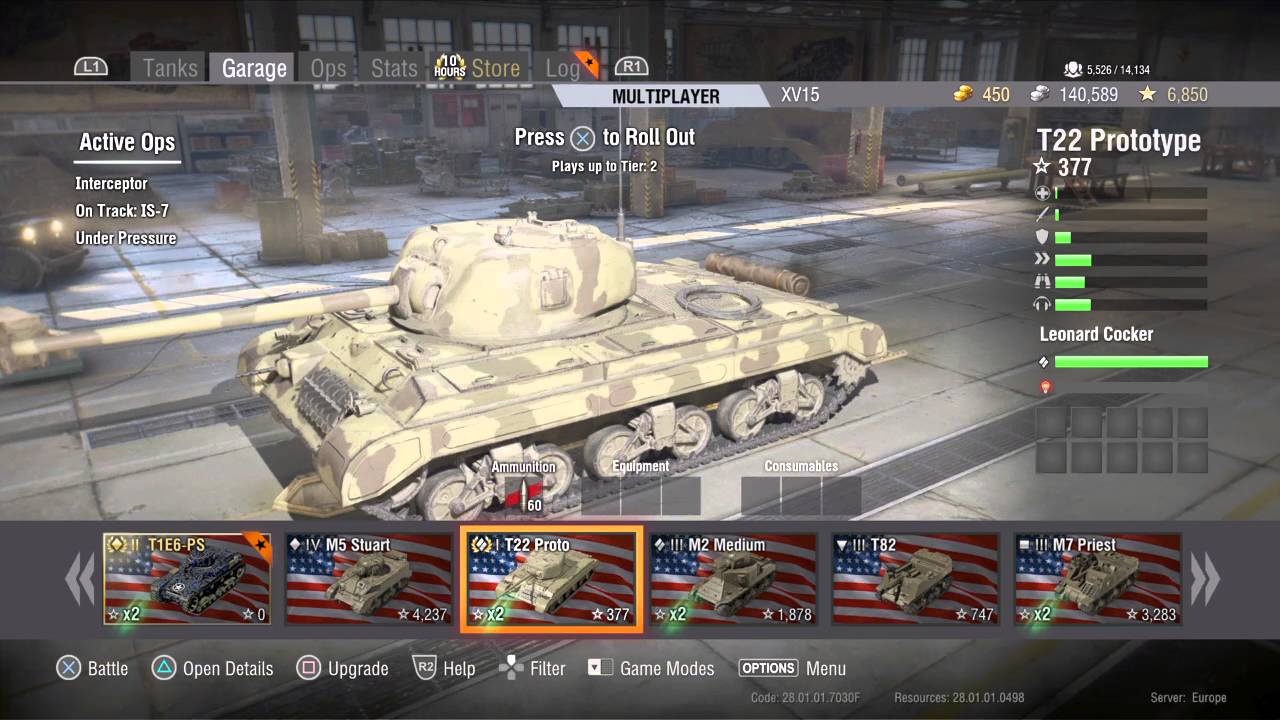 World of Tanks- USA T22 Prototype - YouTube