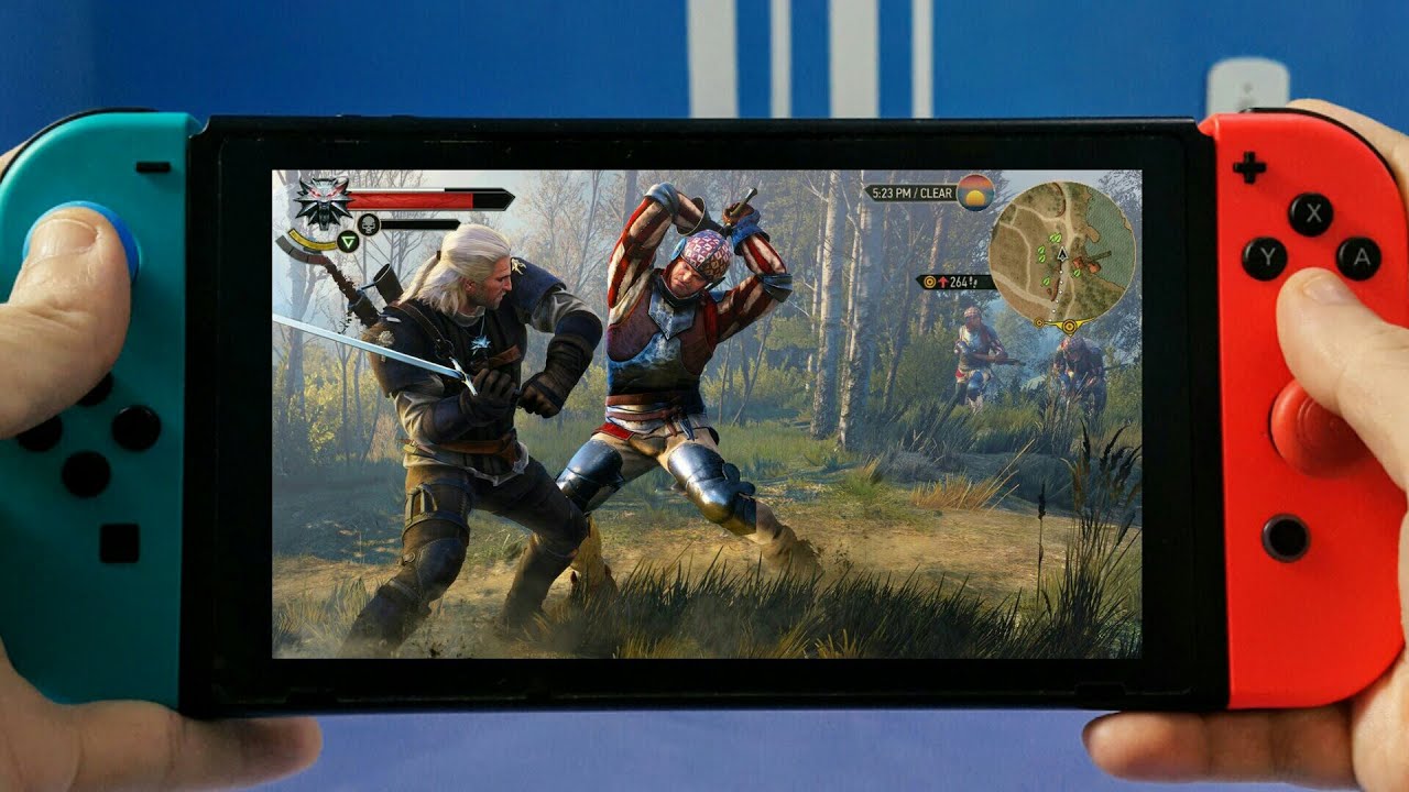Nintendo Switch | The Witcher 3: Wild Hunt Gameplay - YouTube