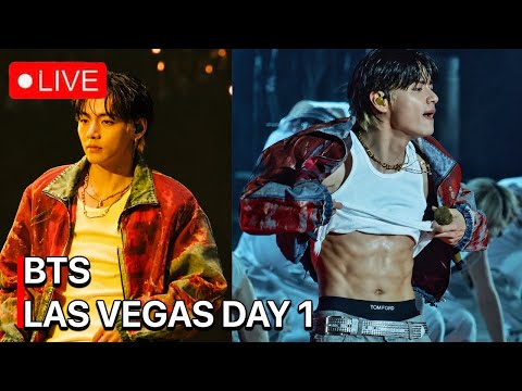 TAEHYUNG'S ABS! BTS Las Vegas Live Concert Day 1 FULL FANCAM Arirang Tour 2026 in Allegiant Stadium