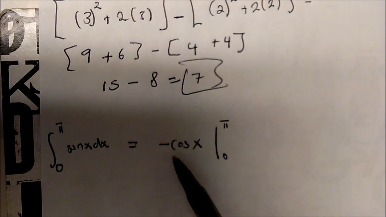Definite Integrals Practice Problems - YouTube