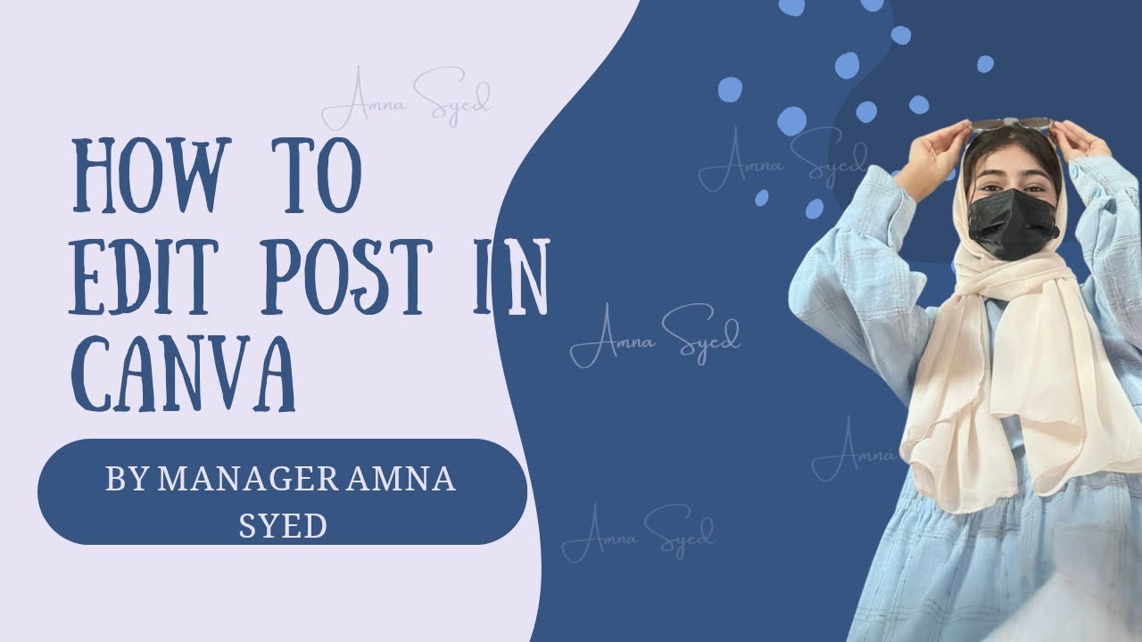 How to Edit Posts in Canva | Step by Step Tutorial #canva # ...