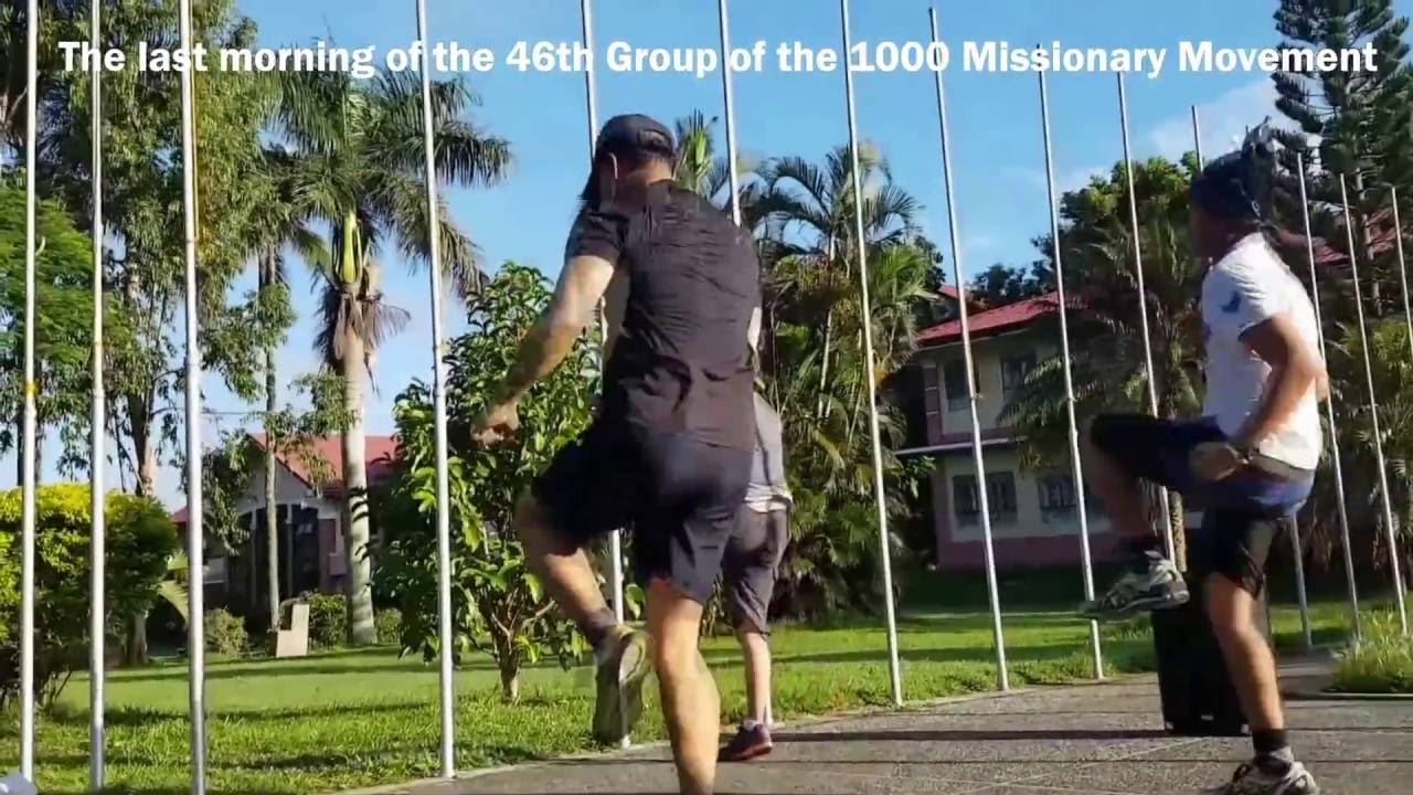 The last morning of the 46th Group of the 1000 Missionary Movement ...