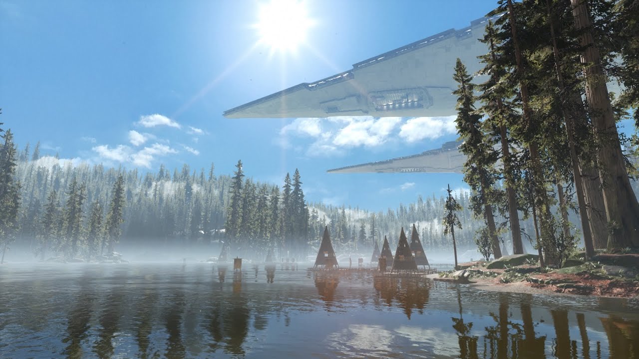 Star Wars! // Forest Moon of Endor // Battle Ambience - YouTube