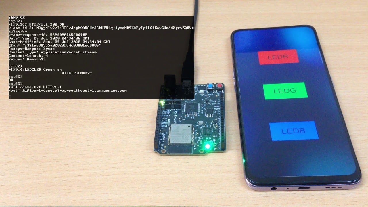 Hifive1 Revb Demo Youtube