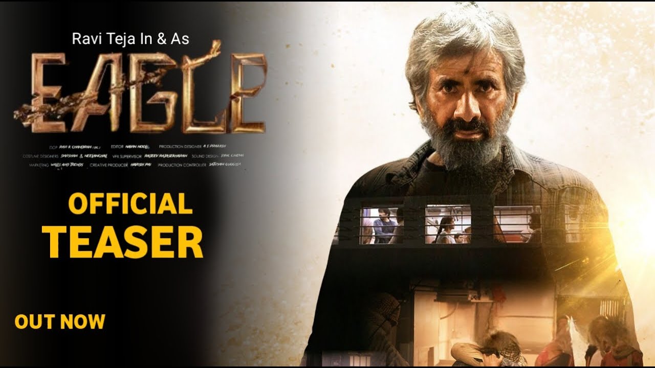 Eagle - Ravi Teja Intro First Look Teaser |Aupama,Karthika ,Saif Ali ...