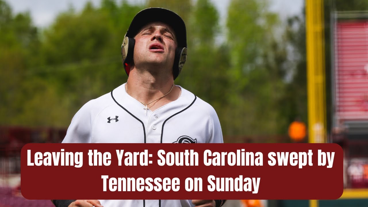 Leaving the Yard: South Carolina swept by Tennessee on Sunday - YouTube