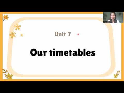 Our timetables - Unit 7 - Tiếng Anh Lớp 4 - Global Success - YouTube