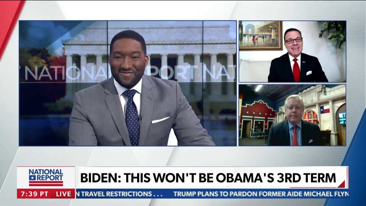 Debut of Rob Arlett on Newsmax - Will Joe Biden Presidency be an Obama ...