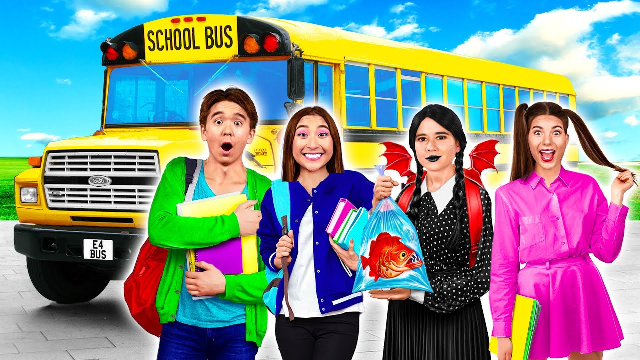 Aprendemos las Reglas del Autobús Escolar con Amigos | Momentos ...