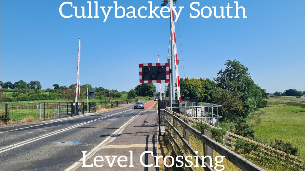 Cullybackey South Level Crossing (Ballymena) Thursday June 15.06.2023 ...