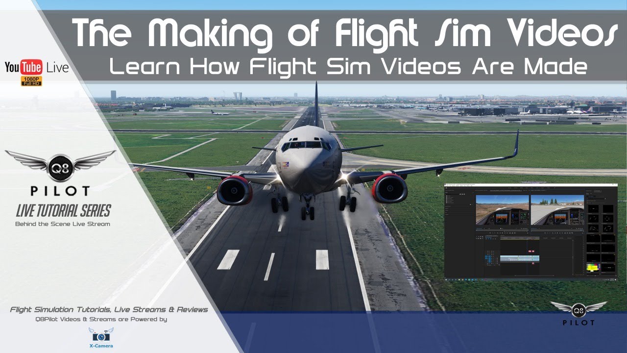 The Making of Flight Simulation Videos | Behind the Scenes - YouTube