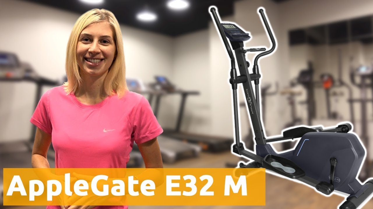 Эллиптический тренажер AppleGate E32 M - YouTube