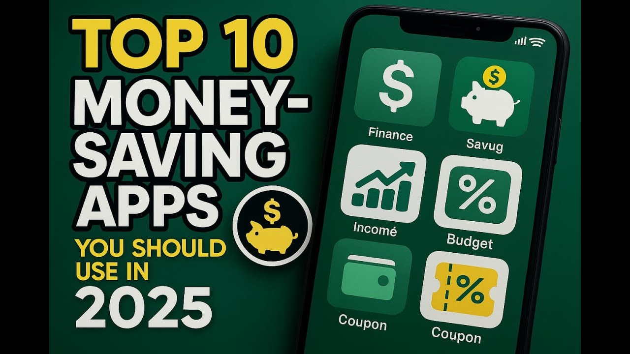 "Top 10 Money-Saving Apps You Should Use in 2025"#MoneySavingApps # ...