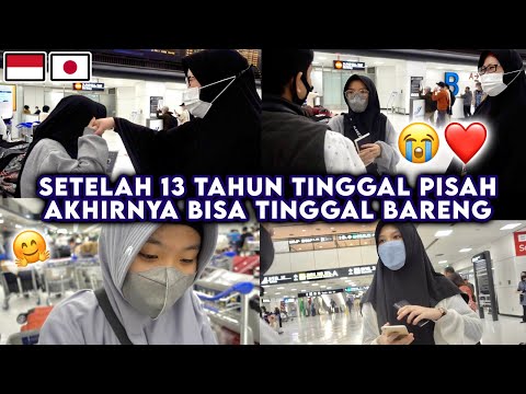 Moment Terharu Setelah 13 thn tinggal pisah Akhirnya bisa kumpul bersama di Jepang