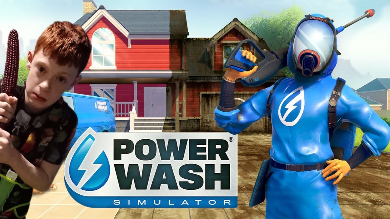 power wash simulator ep1 dirty van - YouTube