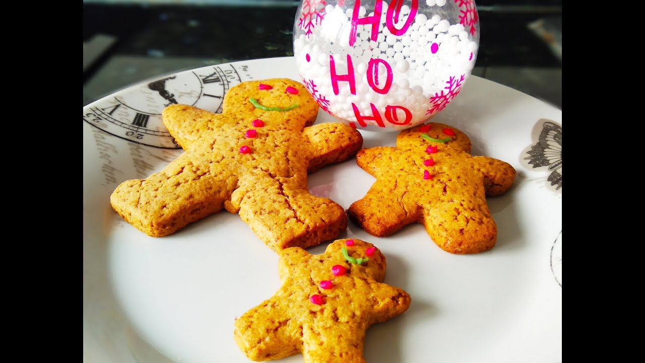 Receta DE GALLETAS DE GENJIBRE paso a paso// Easy Ginger cookies - YouTube