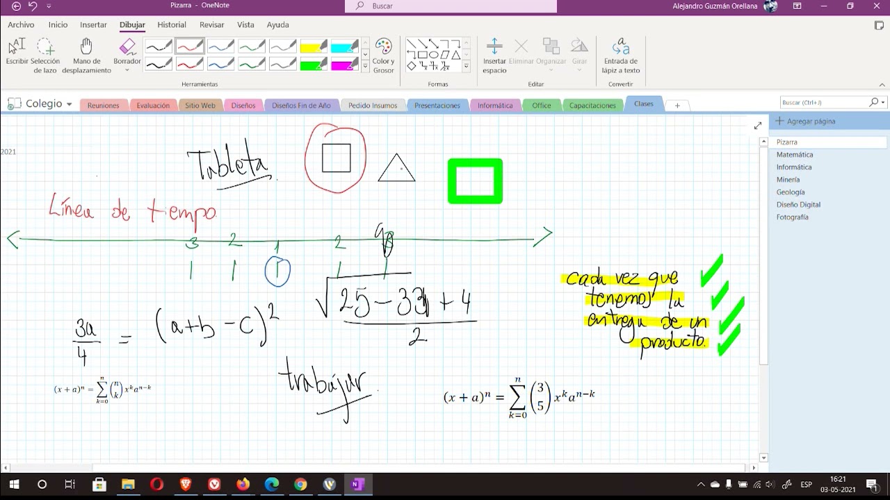 Uso Wacom y OneNote - YouTube