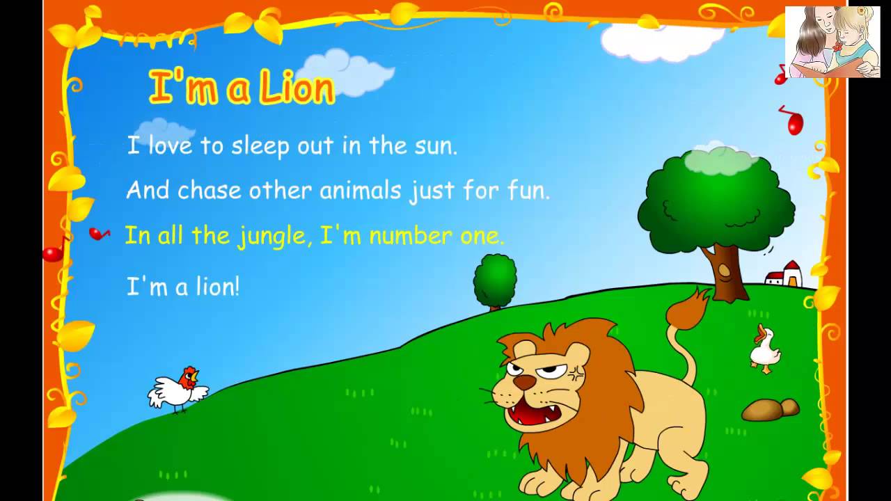 Teach Your Child English Song I Am A Lion YouTube teach-your-child-english-song-i-am-a-lion-youtube