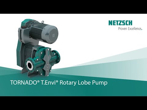 NETZSCH Rotary Lobe Pump TORNADO® T2 - YouTube