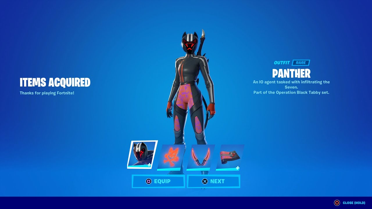 How To Get Panther Skin (Operation Black Tabby Bundle) FREE In Fortnite ...